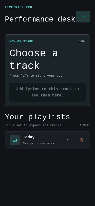 LiveTrack Pro