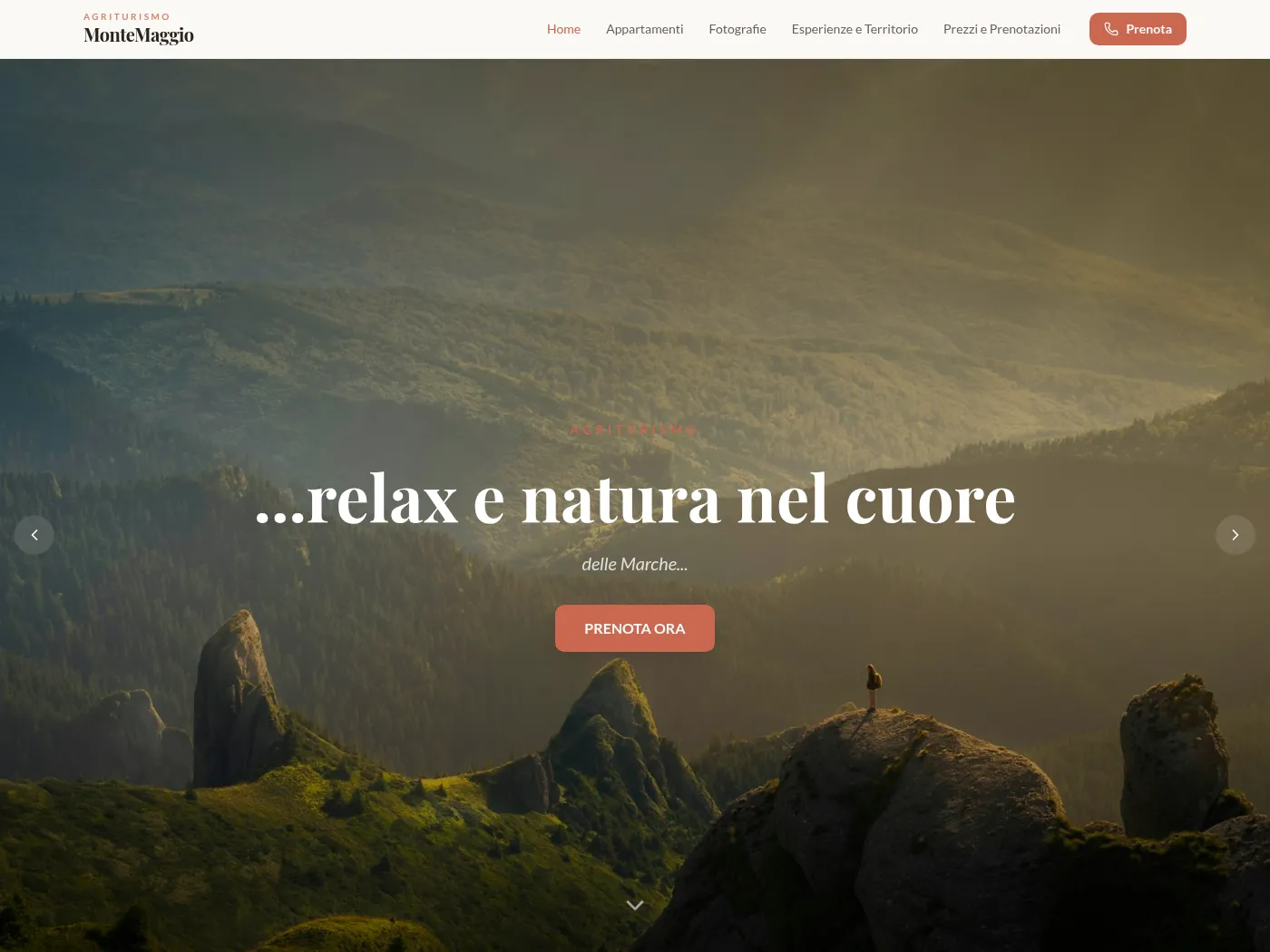 Montemaggio Winery Web App