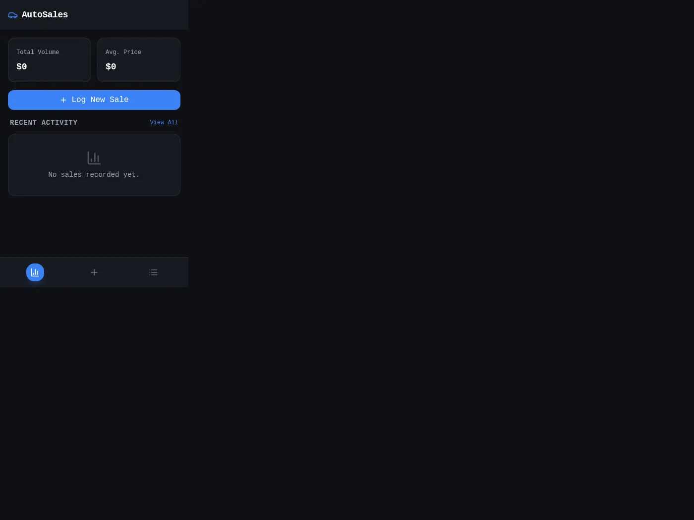 AutoSales Tracker