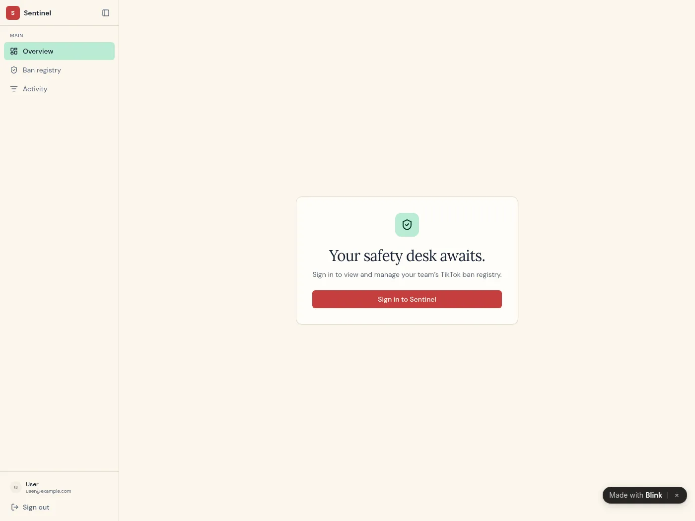 TikTok Ban Dashboard