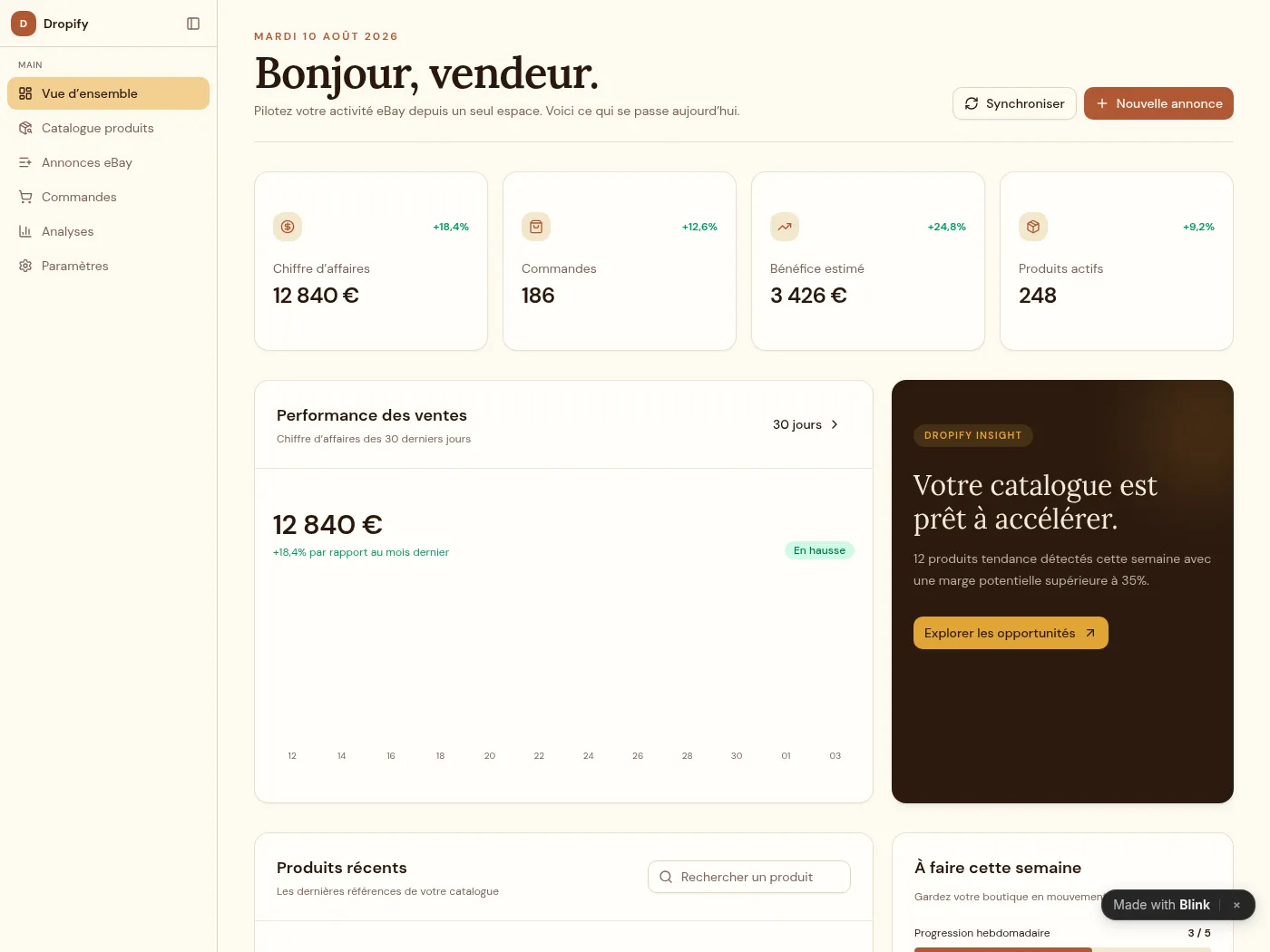 Dropify eBay Seller App