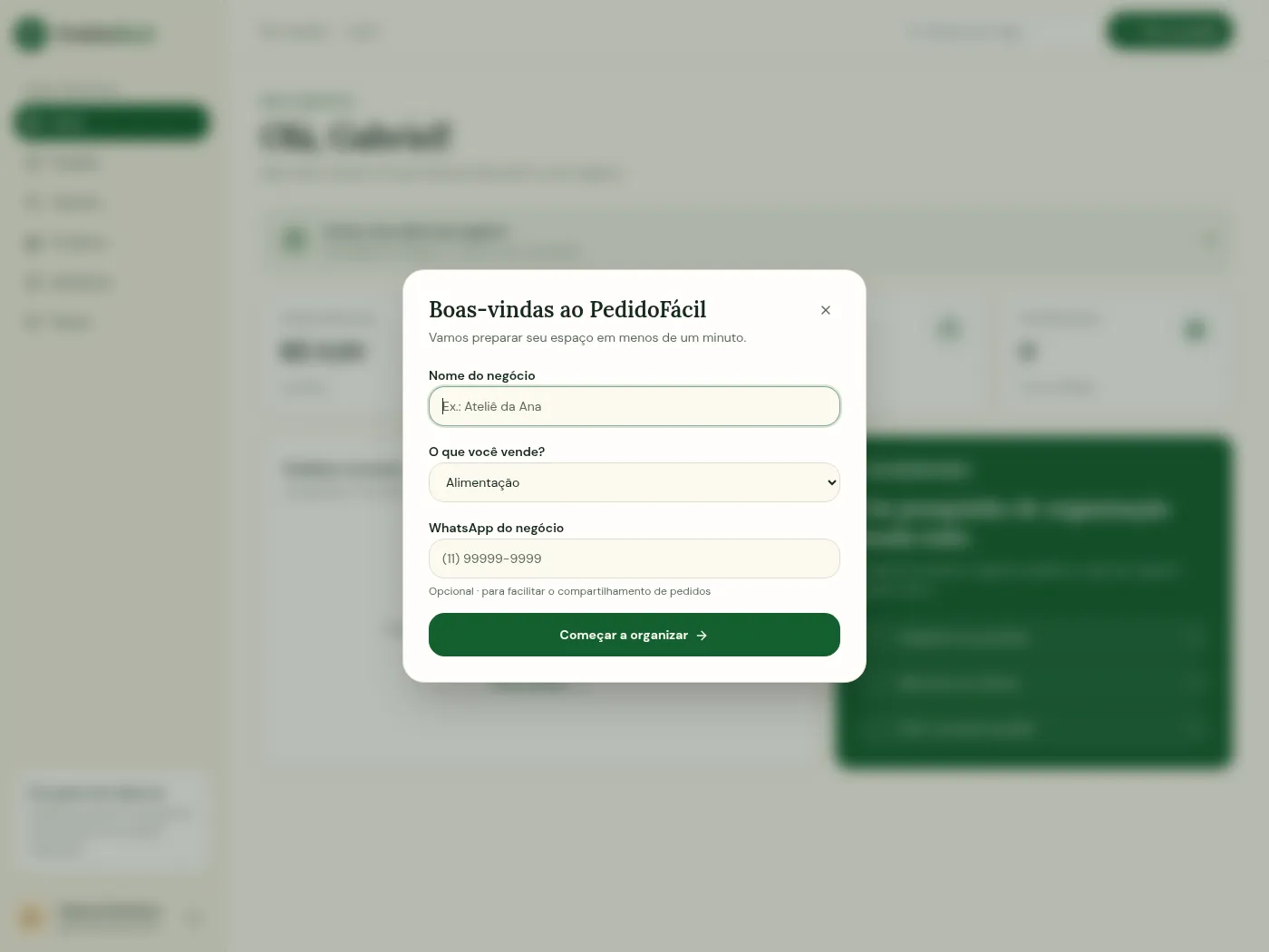 PedidoFácil Web