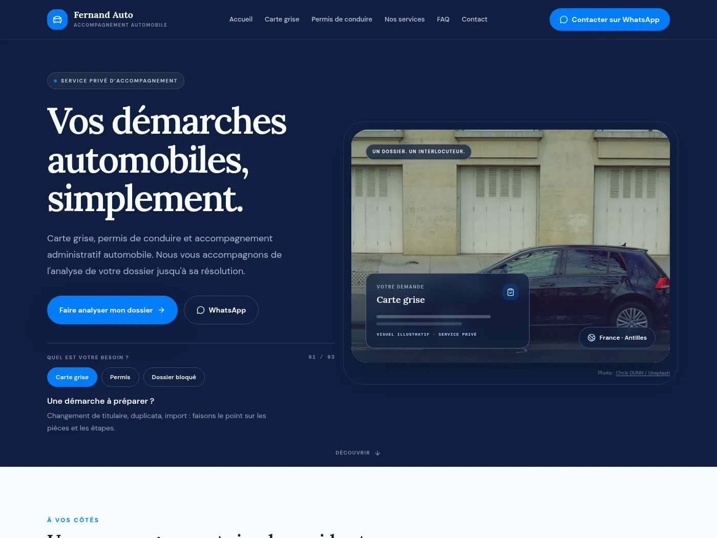 Fernand Auto Services Site