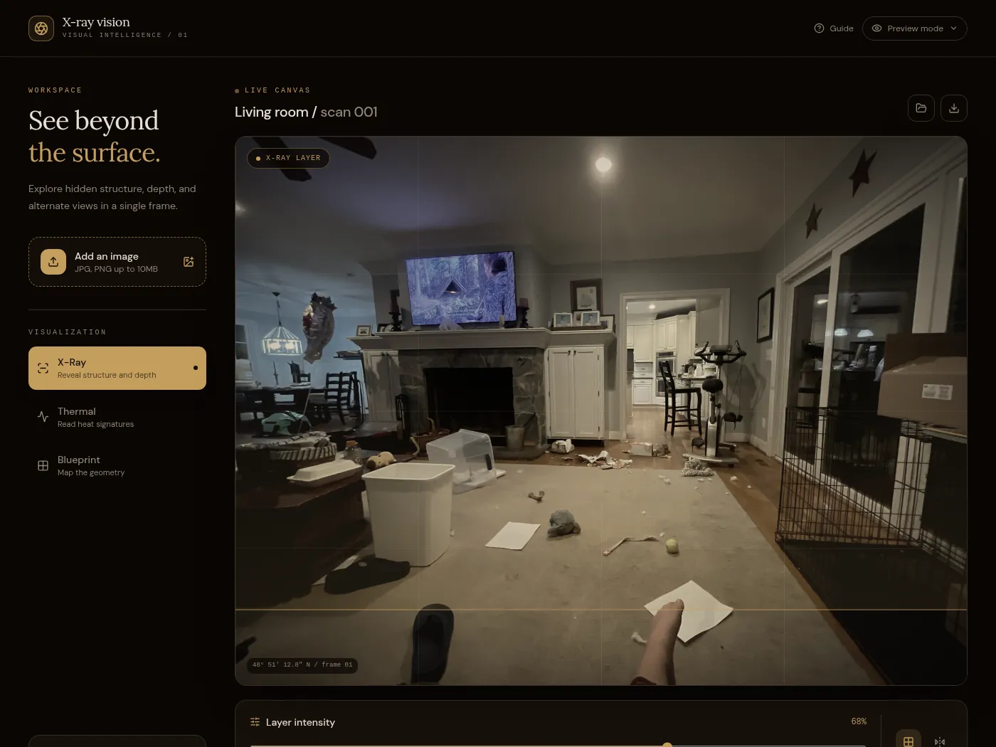 X-Ray Vision Web App