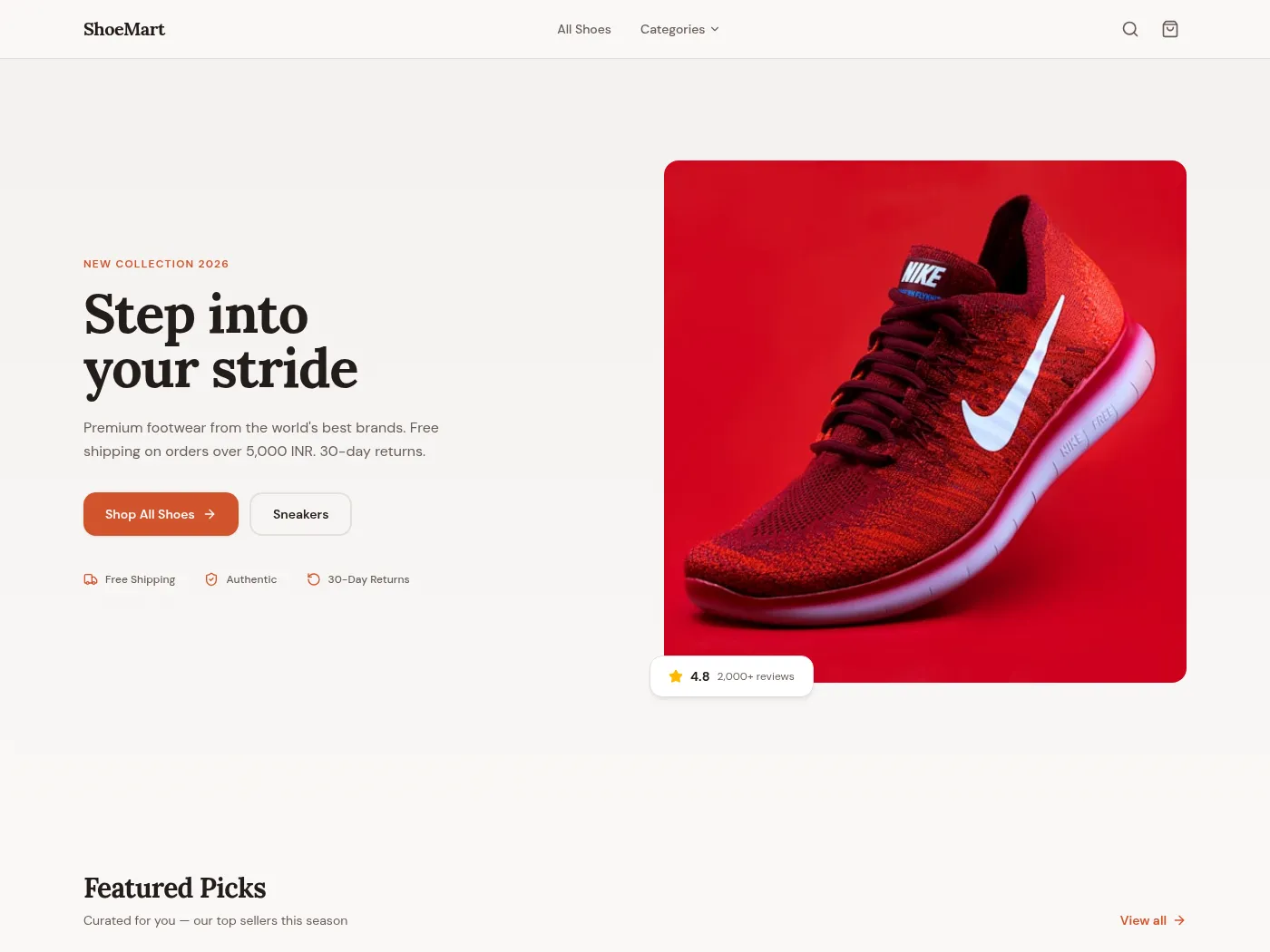 ShoeMart E-Commerce