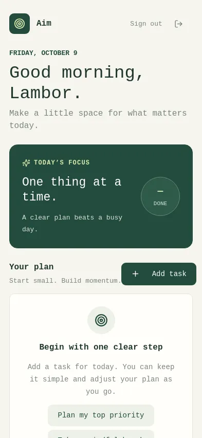 Aim Assistant