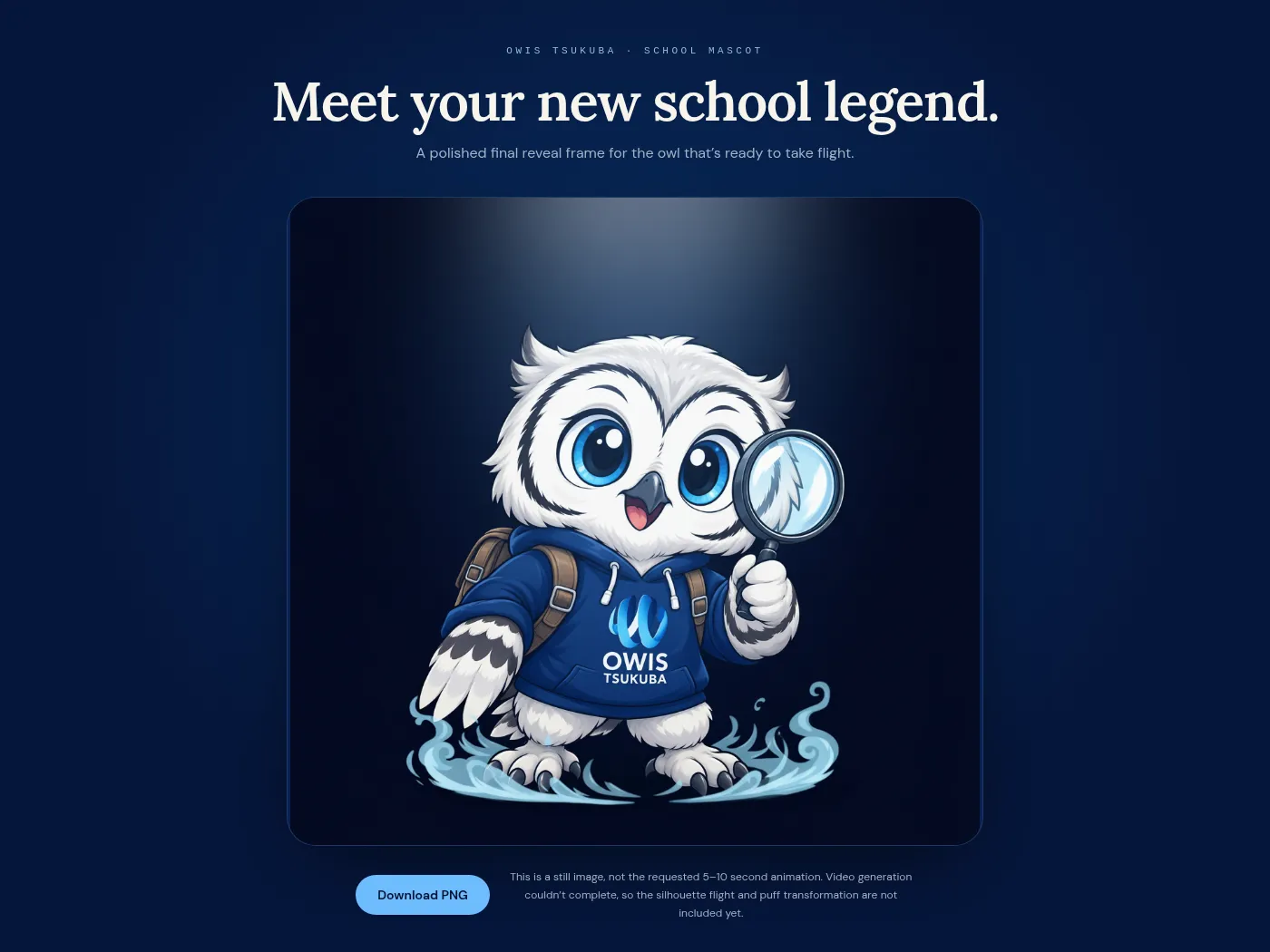 Owl Mascot Animation