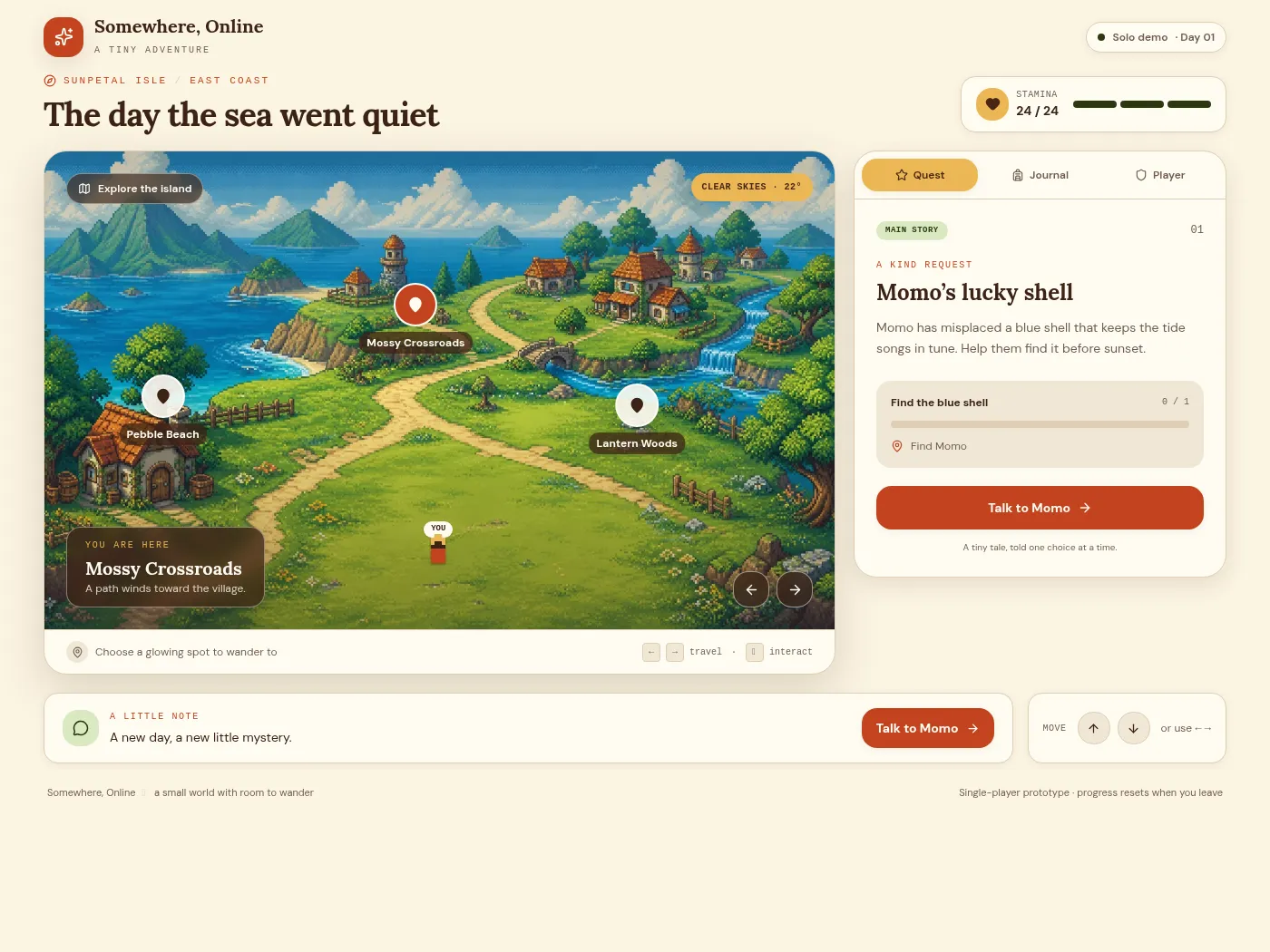 Earthbound Online Quest