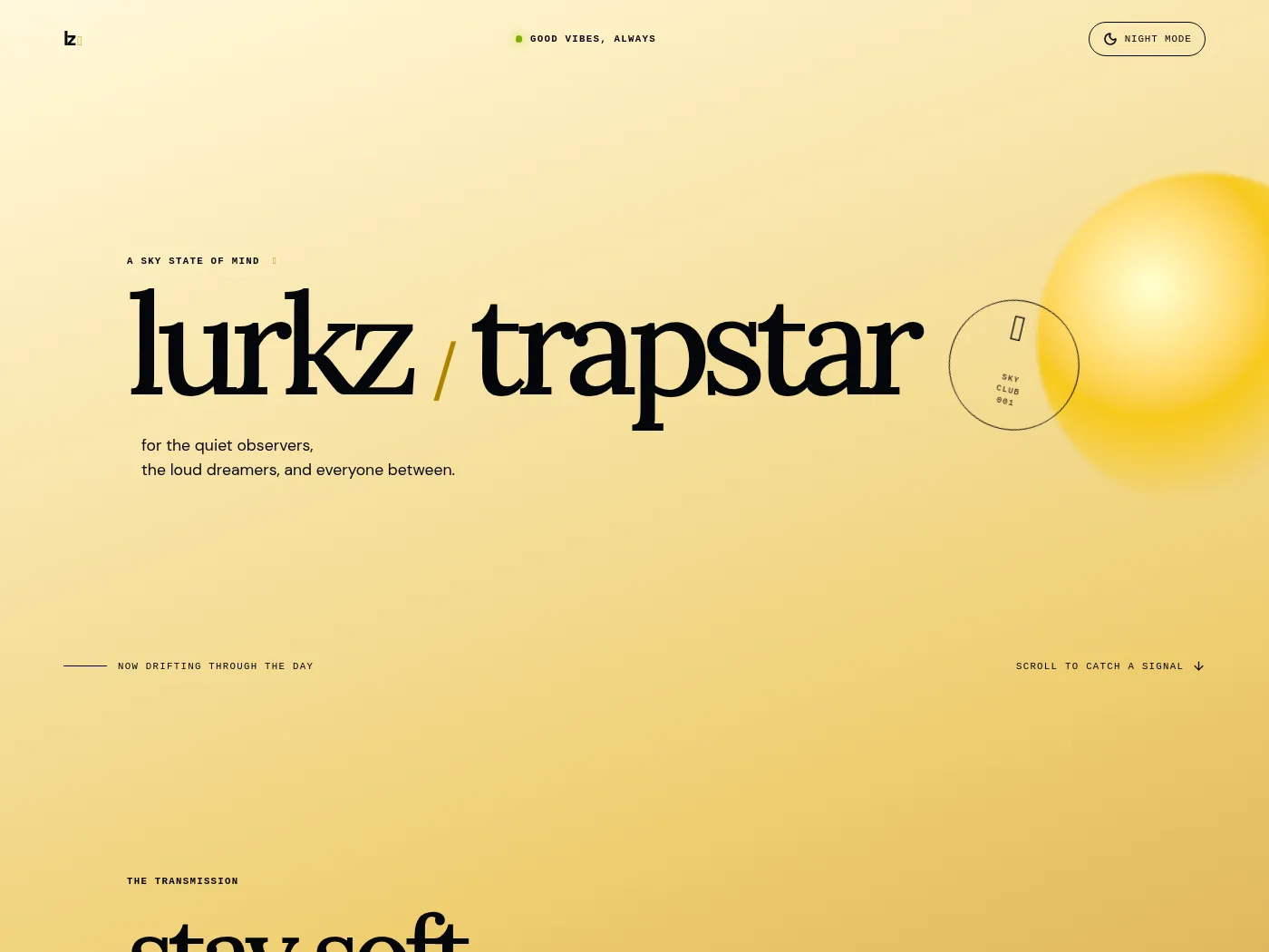 Lurkz Trapstar Sky