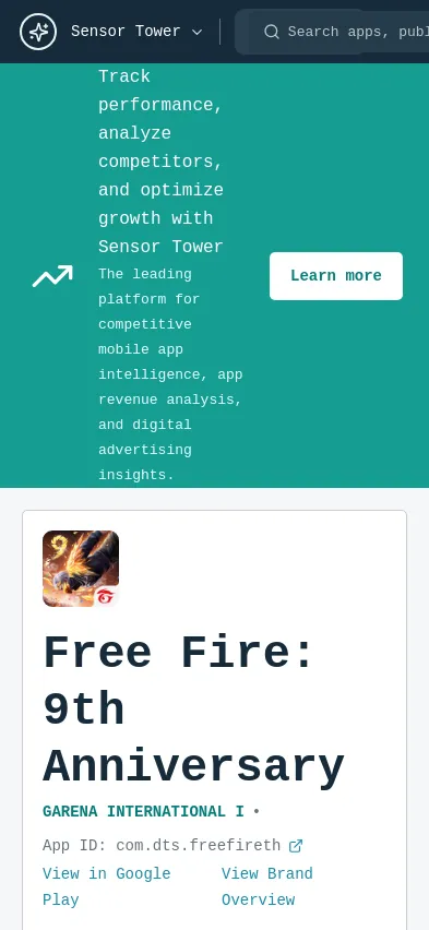 Free Fire Tracker