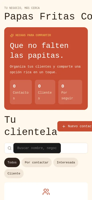 Papas Fritas Connect
