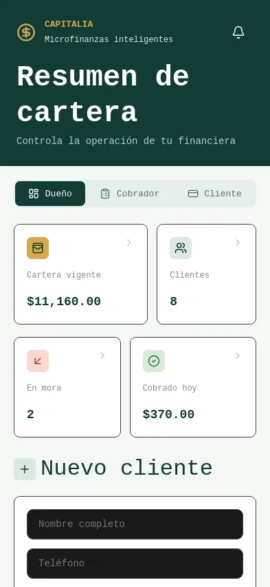 Microfinance Hub Mobile