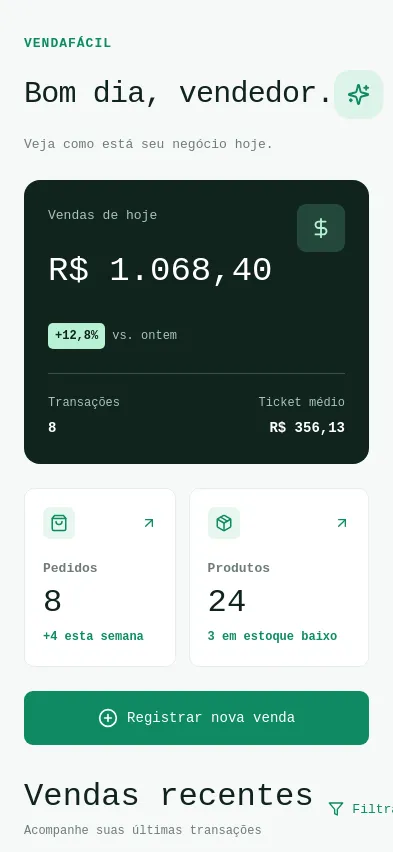 VendaFácil App