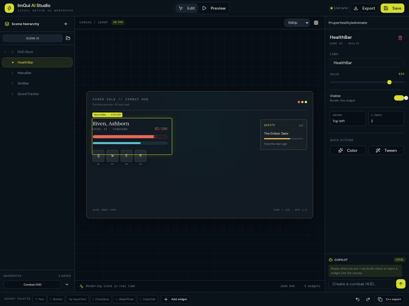 ImGui AI Studio