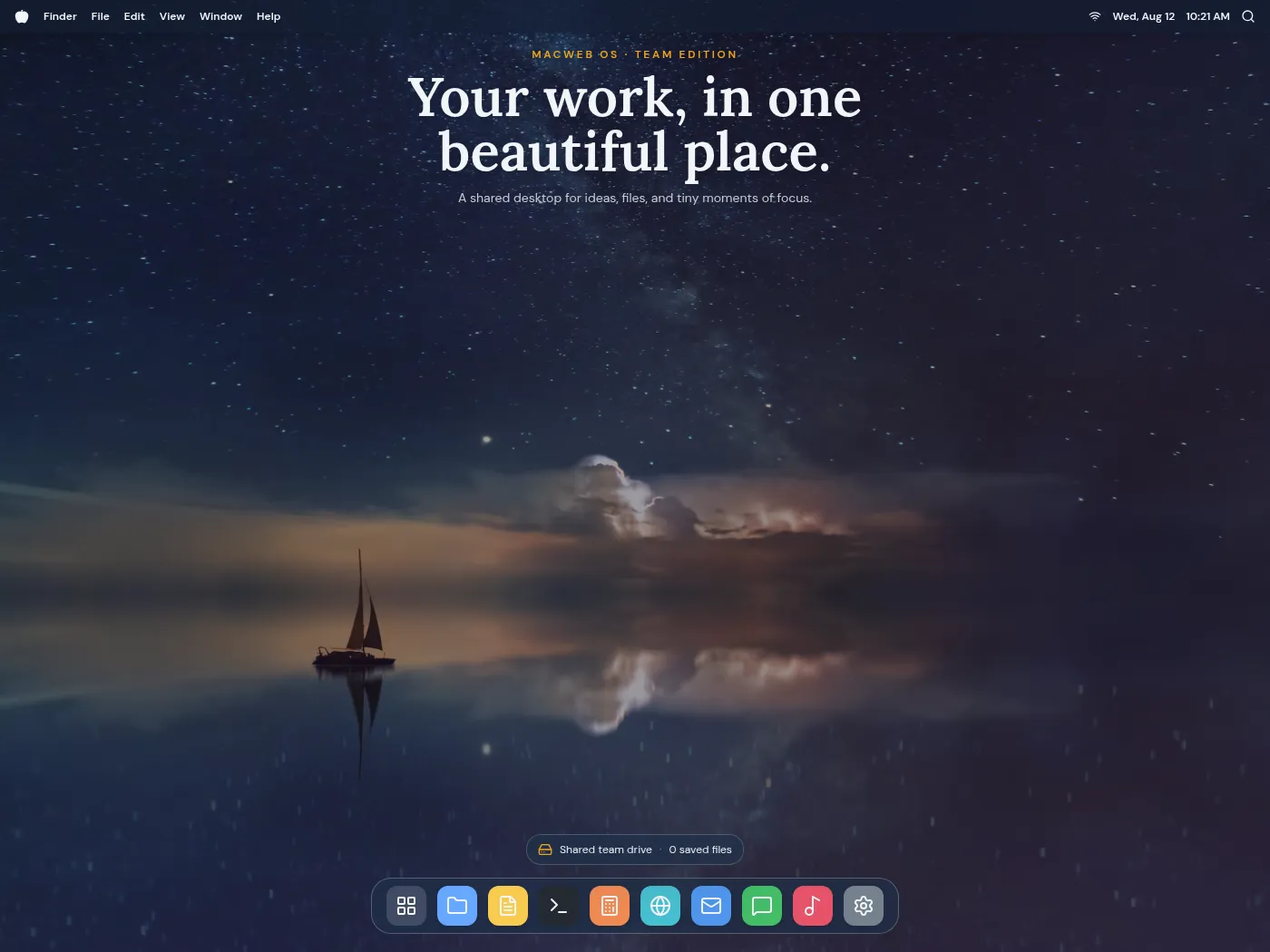 MacWeb OS Simulator