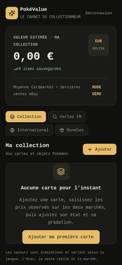 PokéValue Tracker