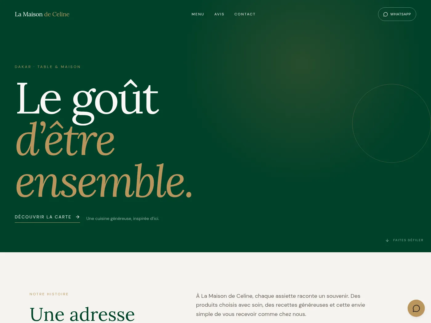 La Maison de Celine Web