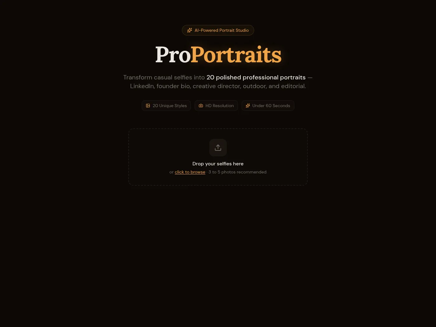 ProPortraits AI
