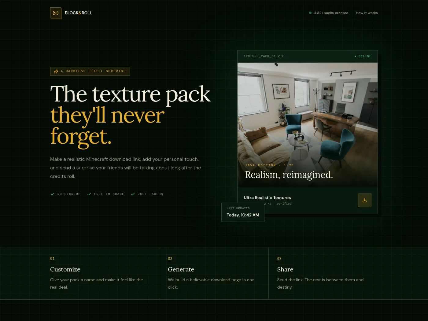 Rick Roll Link Maker