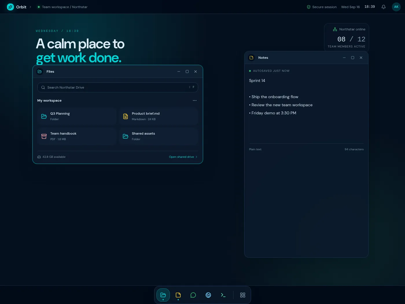 Web OS Simulator