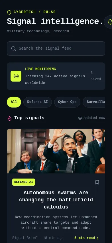 CyberTech News Pulse