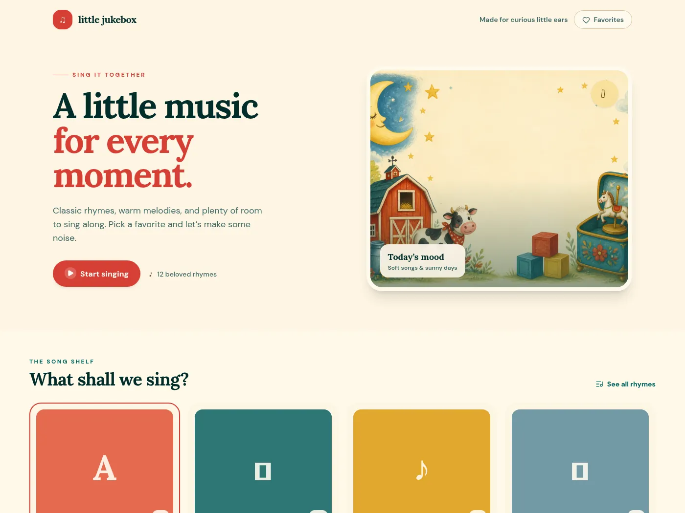 Nursery Rhymes Jukebox