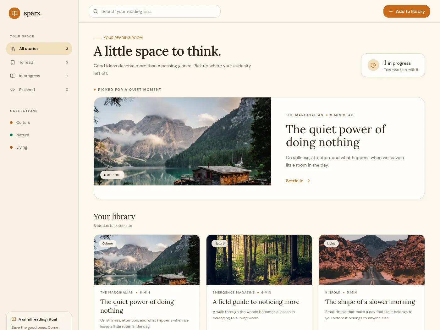 Sparx Reader