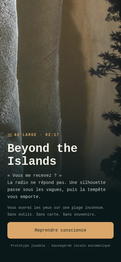 Beyond the Islands