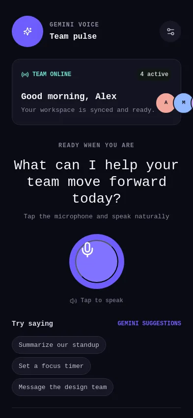 Gemini Voice Assistant