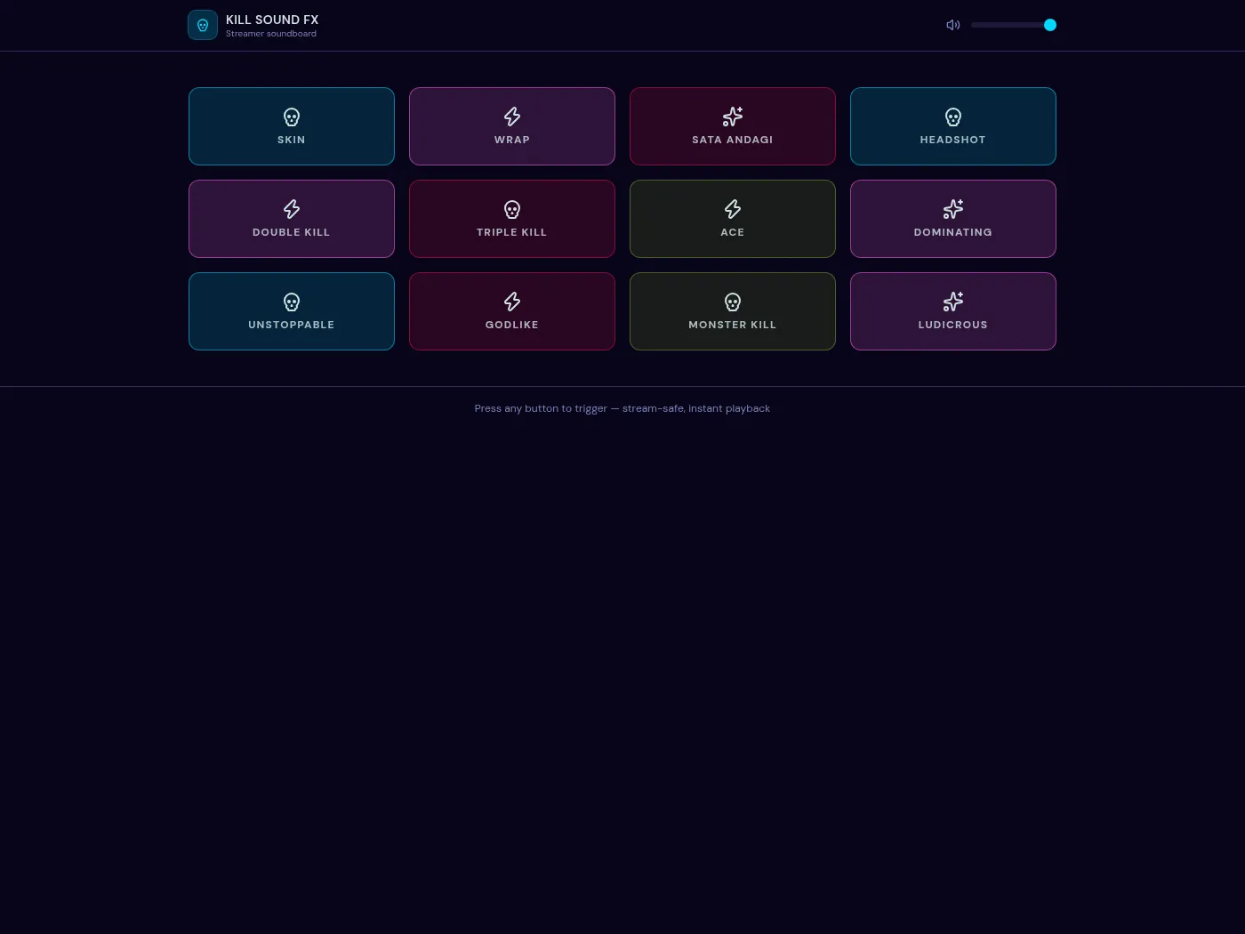 Kill Sound FX Hub