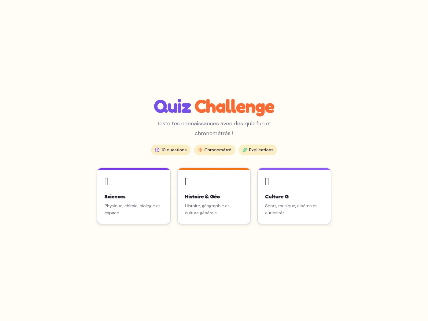 Quiz Révision Jeunes