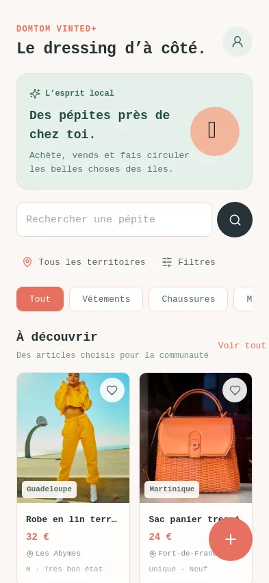 DomTom Vinted+