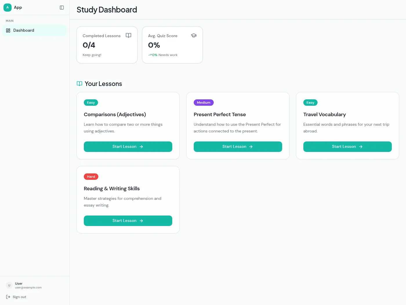 EngliBuddy Study Helper
