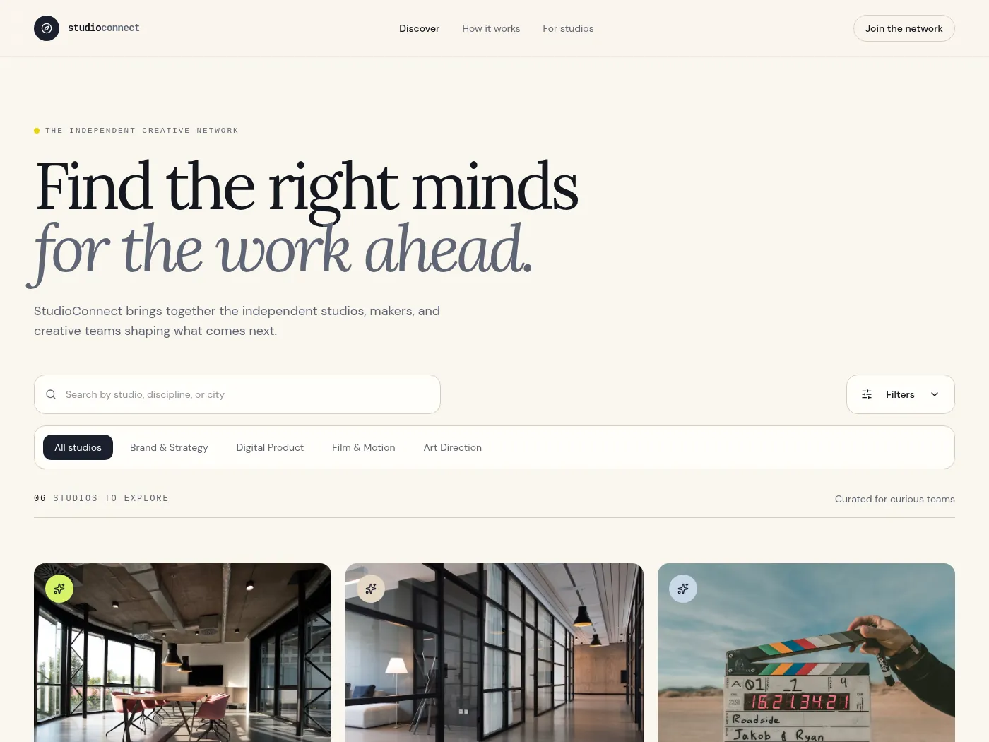 StudioConnect Platform