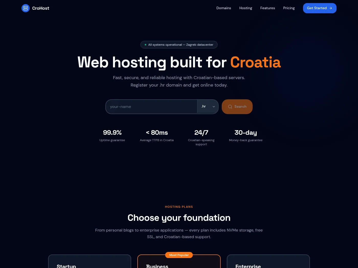 CroHost Solutions