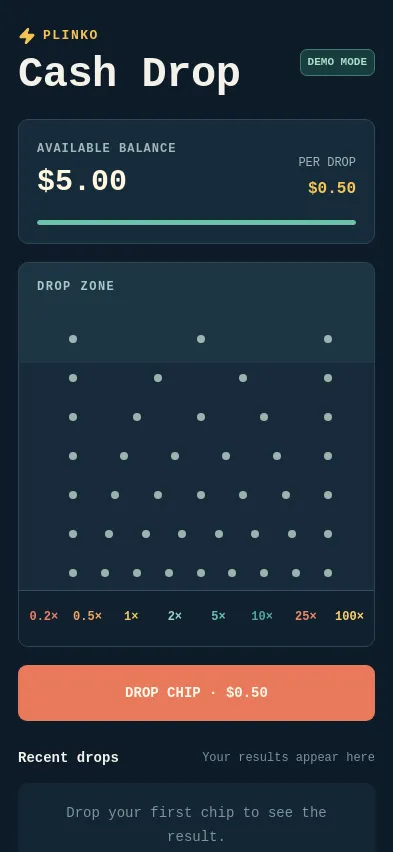 Plinko Cash Drop