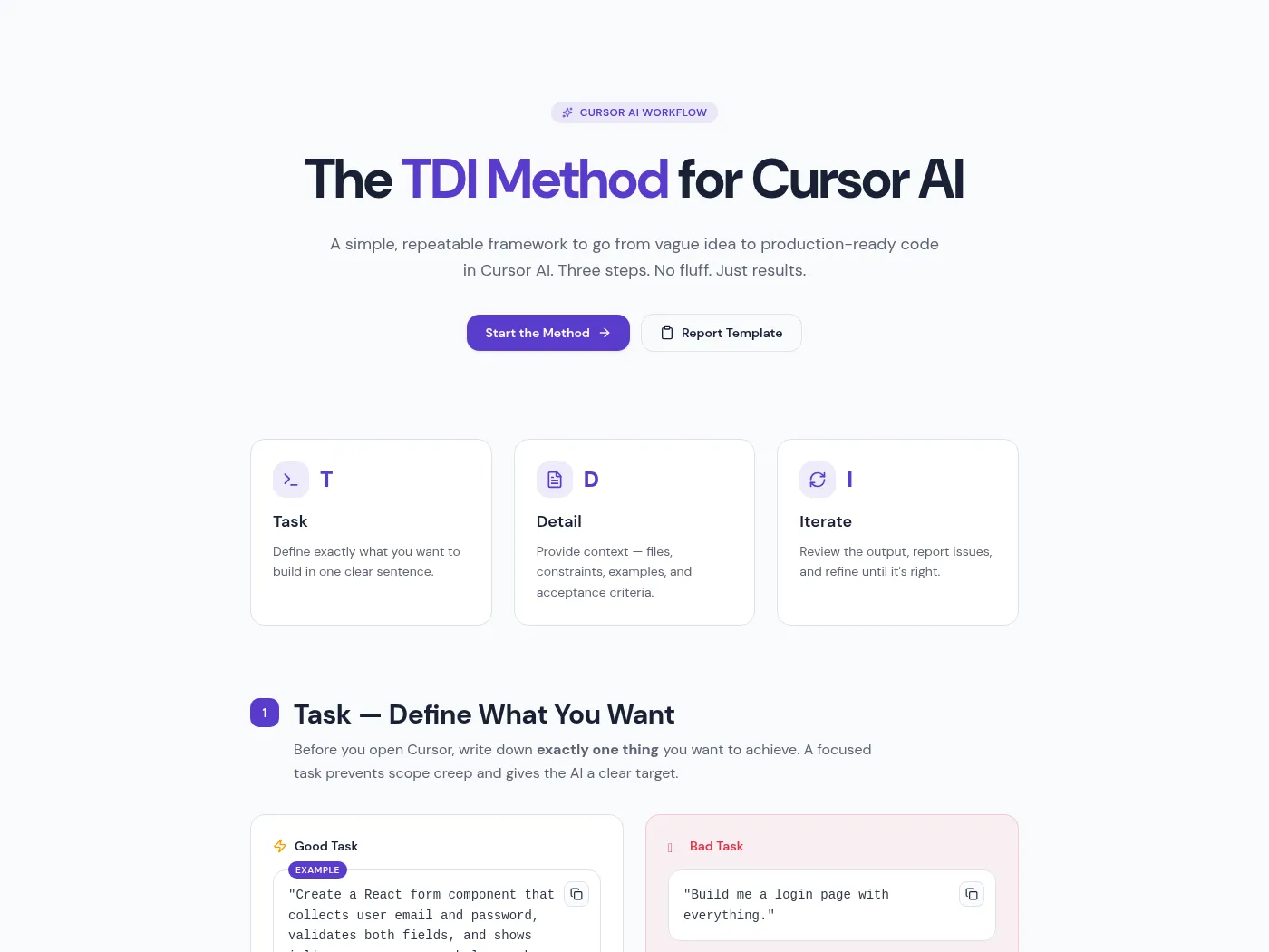 Cursor AI TDI Guide