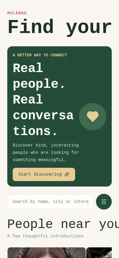 Mulenge Chat App