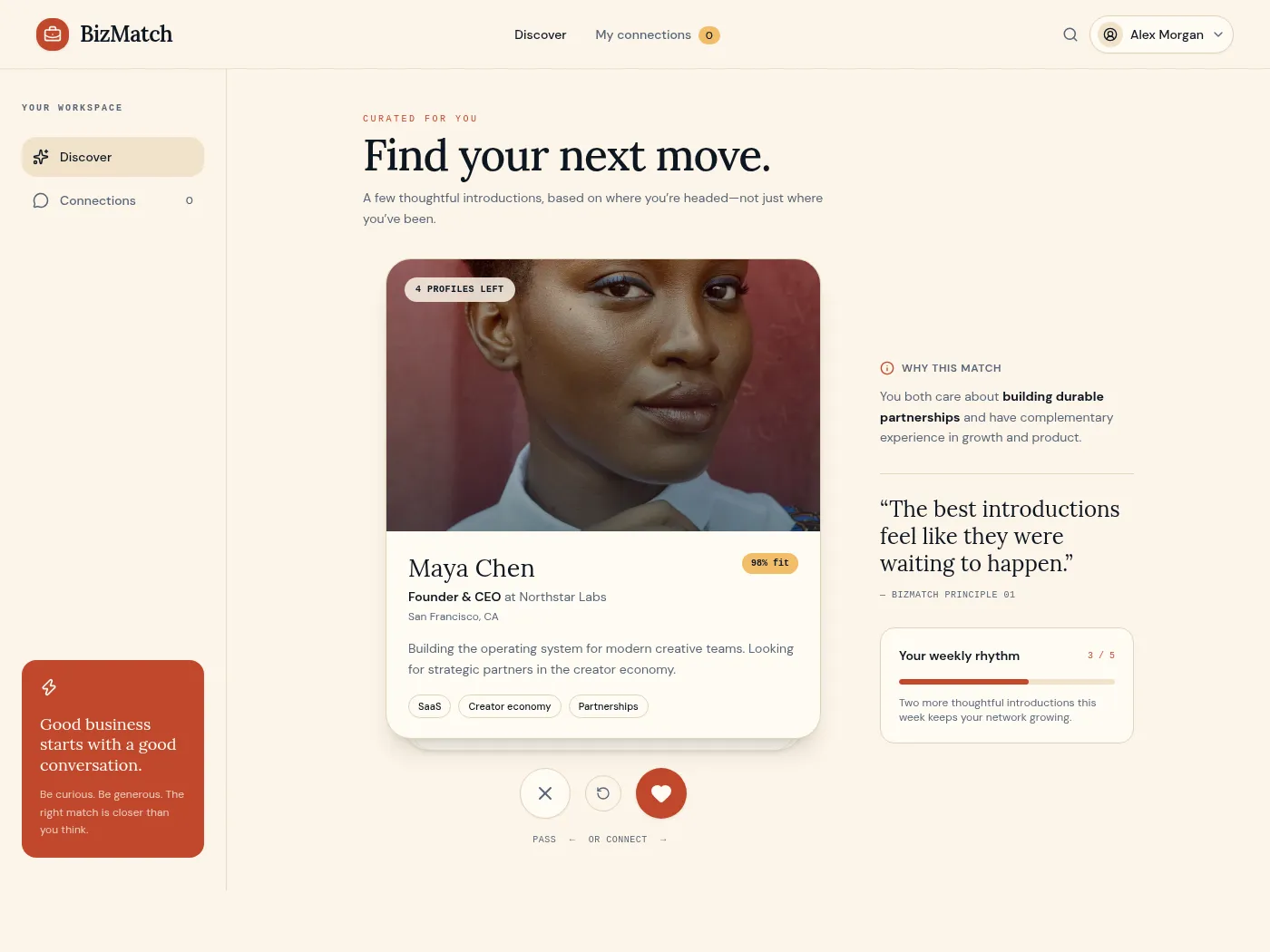 BizMatch Dating App