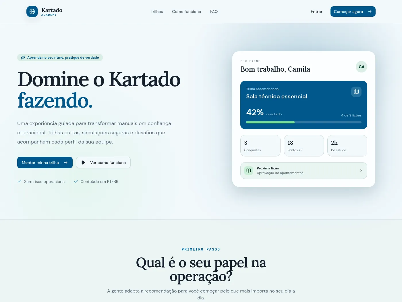 Kartado Academy Platform