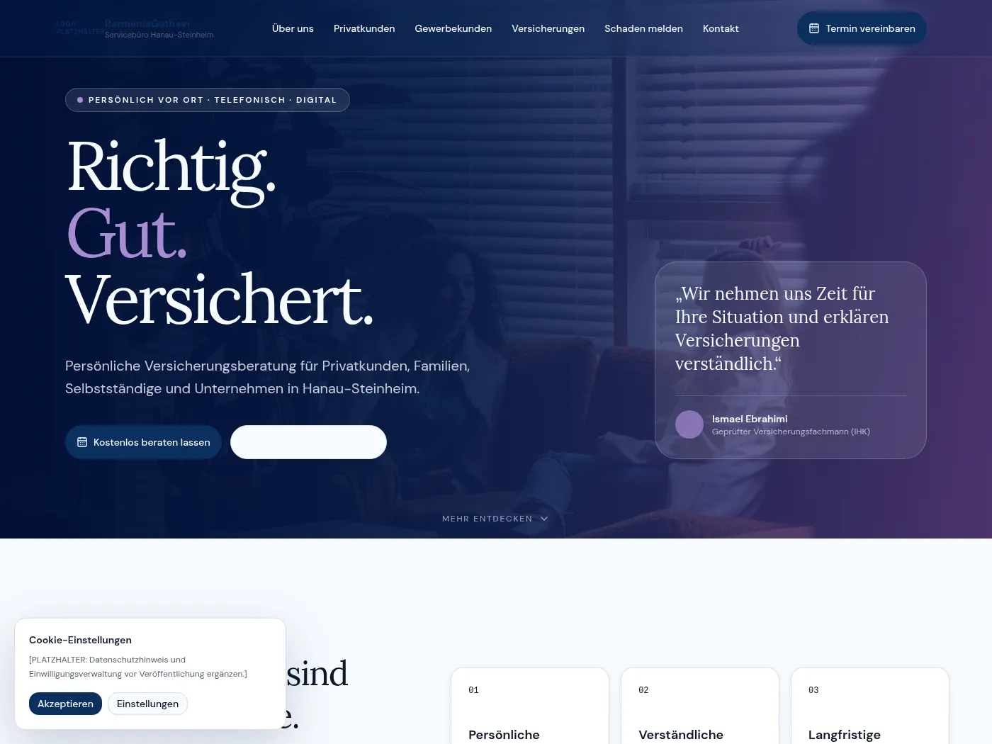 BarmeniaGothaer Hanau Homepage
