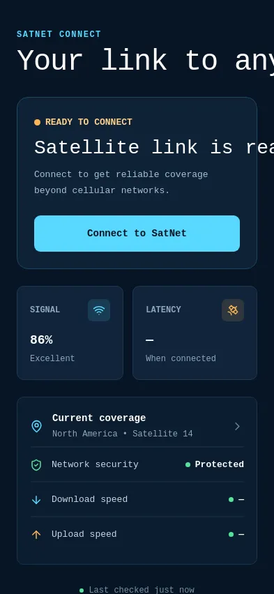 SatNet Connect