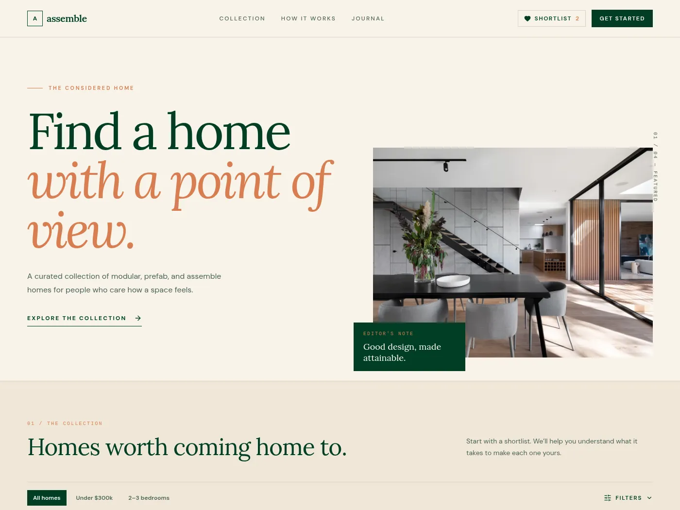 Assemble House Finder
