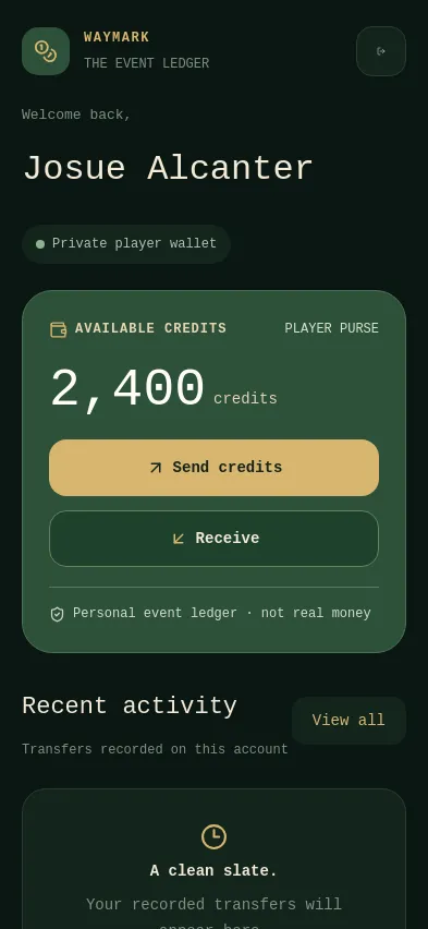 LARP Wallet Mobile