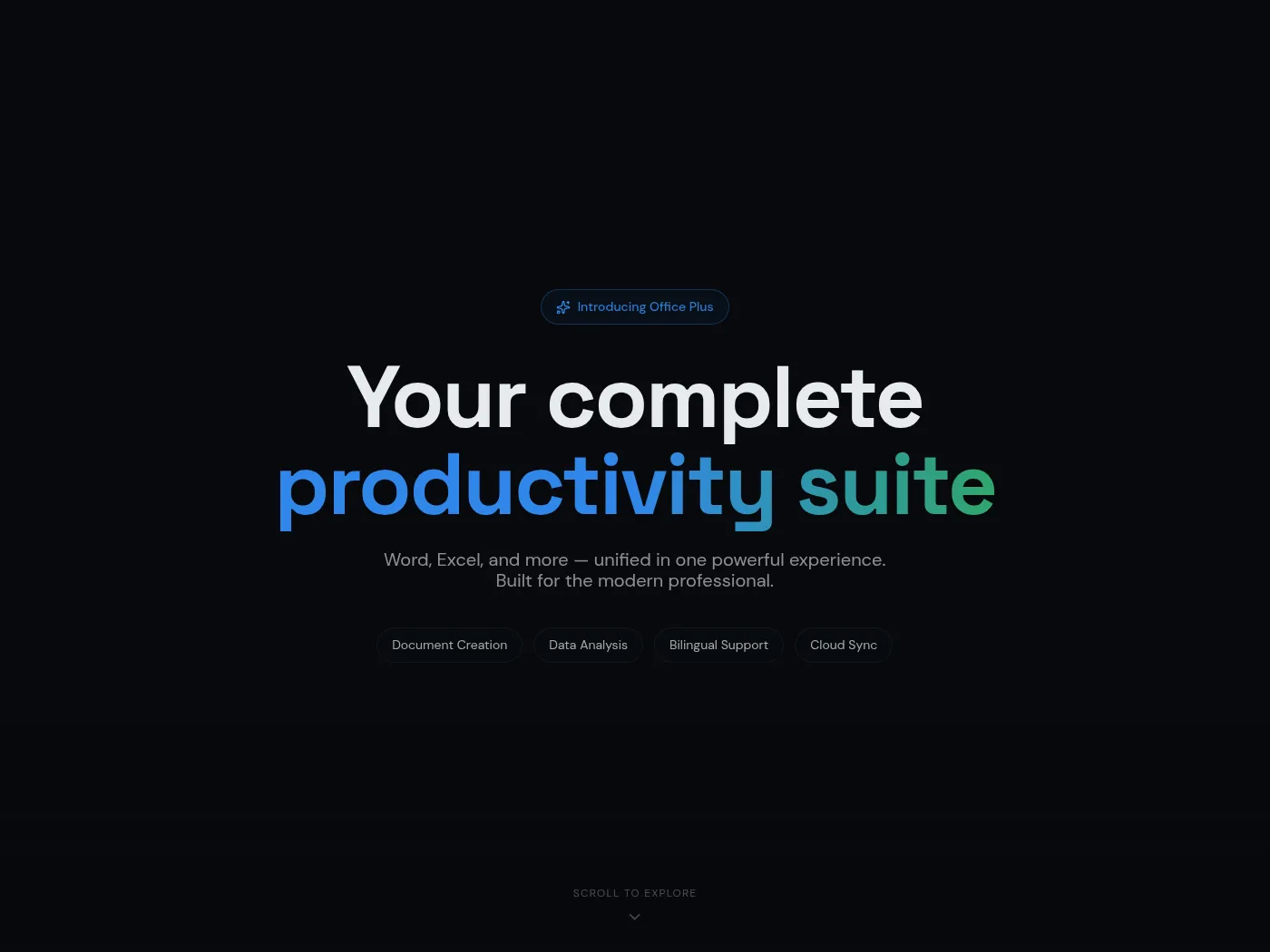 Animated Visual Story Site