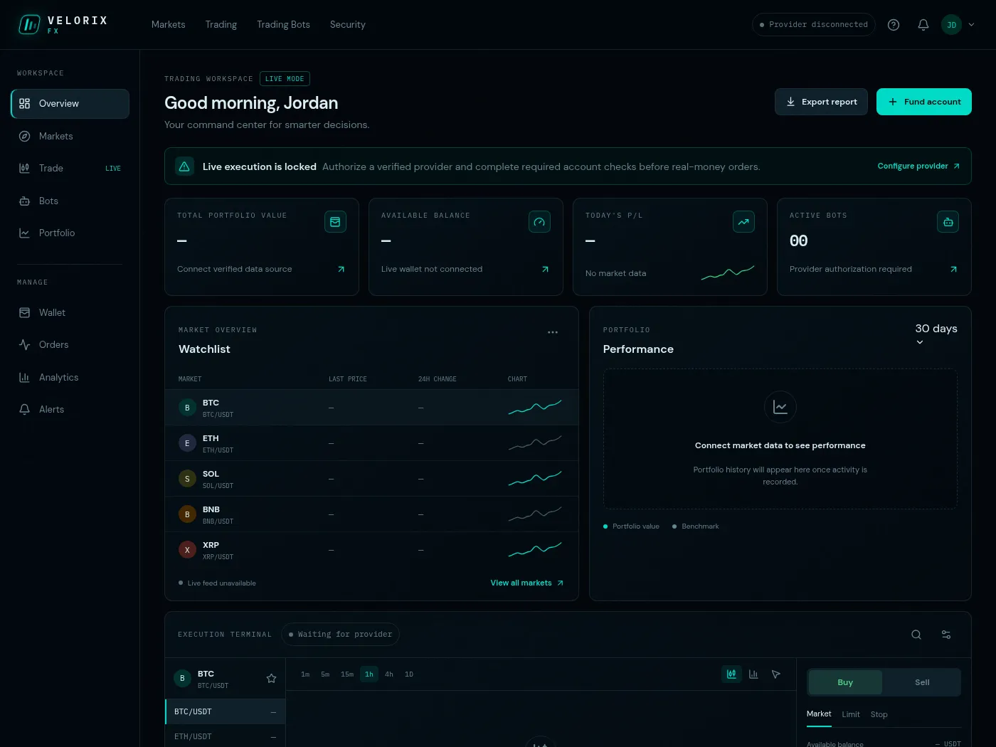VelorixFX Terminal