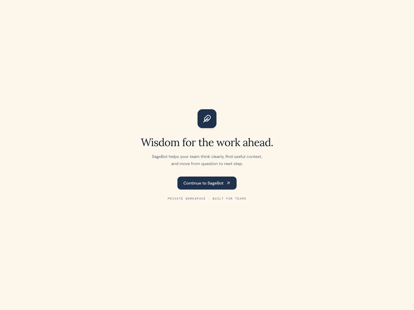SageBot AI Assistant