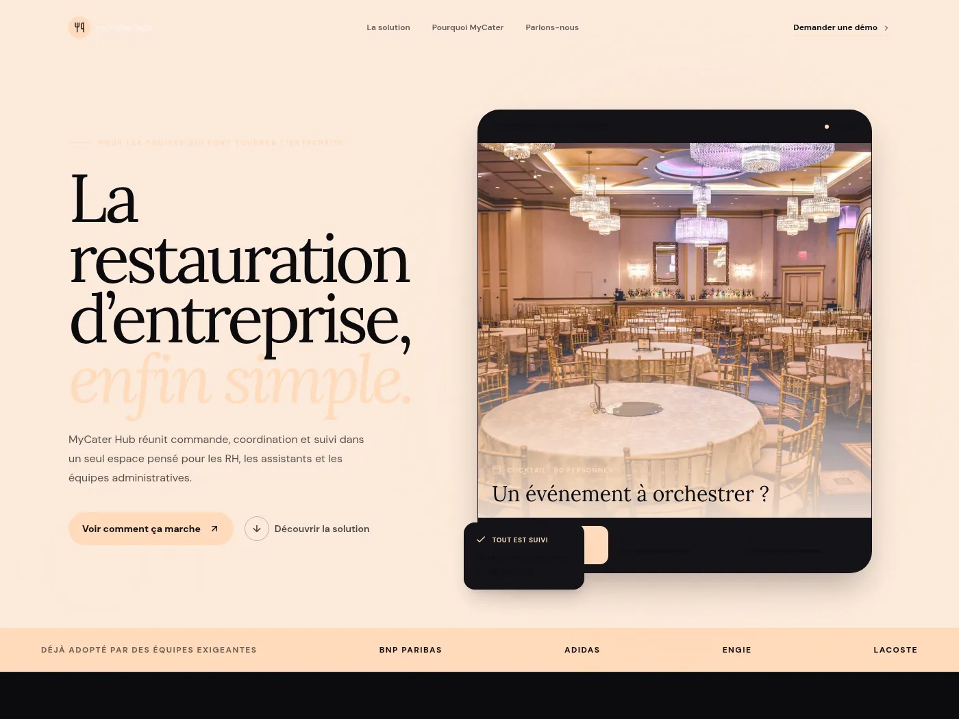 MyCater Hub