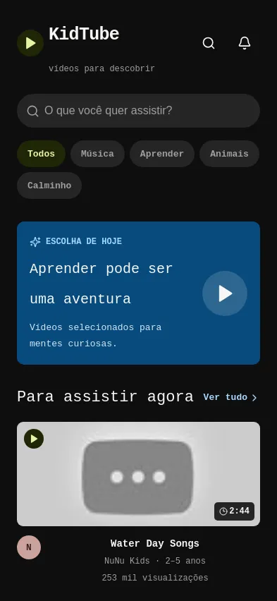 KidTube Videos