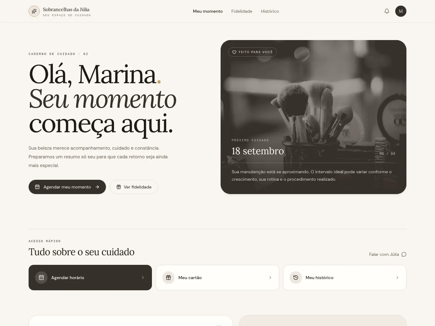 Sobrancelhas da Júlia Pro